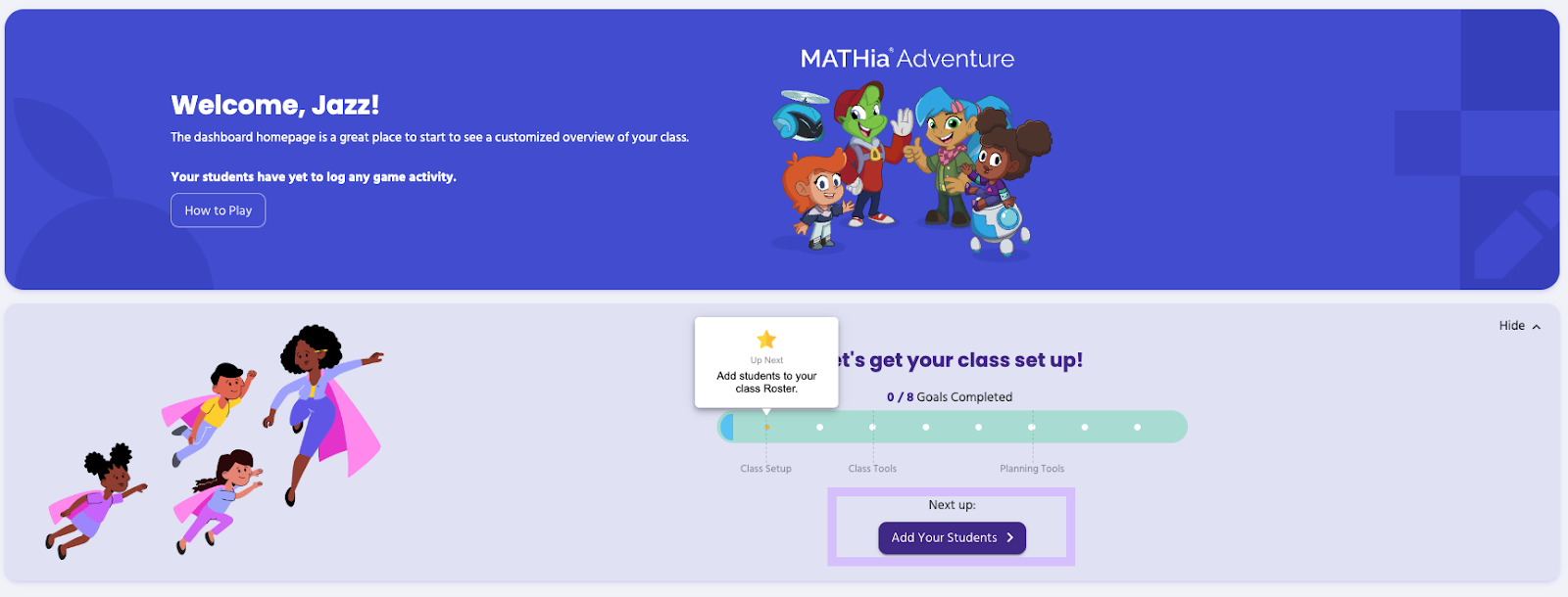 Getting Started: Logging in, Creating Your Class, & Adding Students