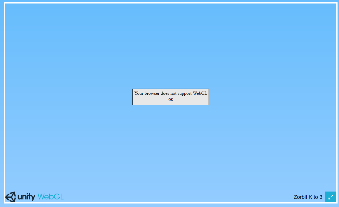 Error Messages Relating to WebGL Error Messages Relating to WebGL