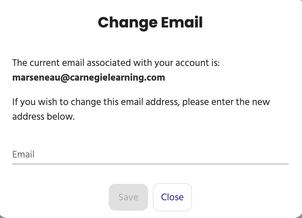 How to Change Your Teacher Dashboard Account Email