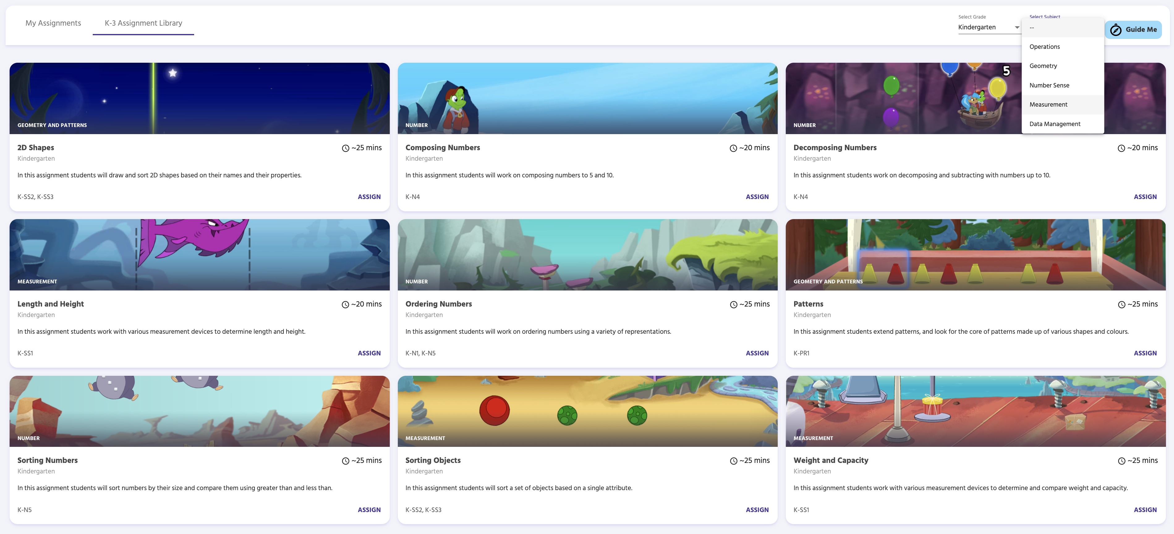 Creating and Managing Student Assignments