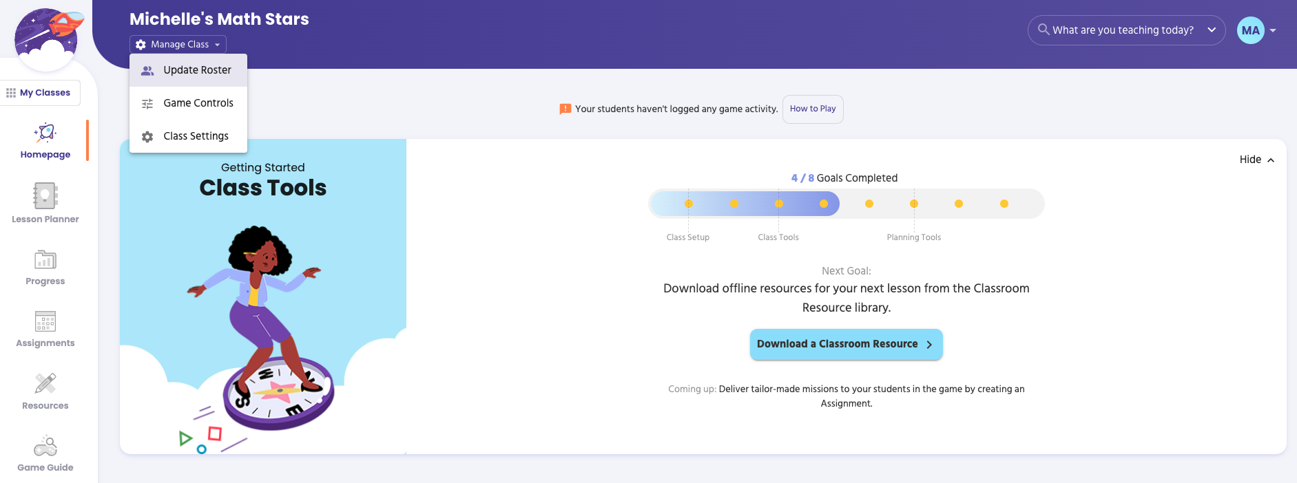How to remove a student from your class