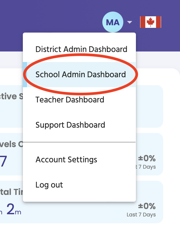 School Admin: Adding Dashboard Users