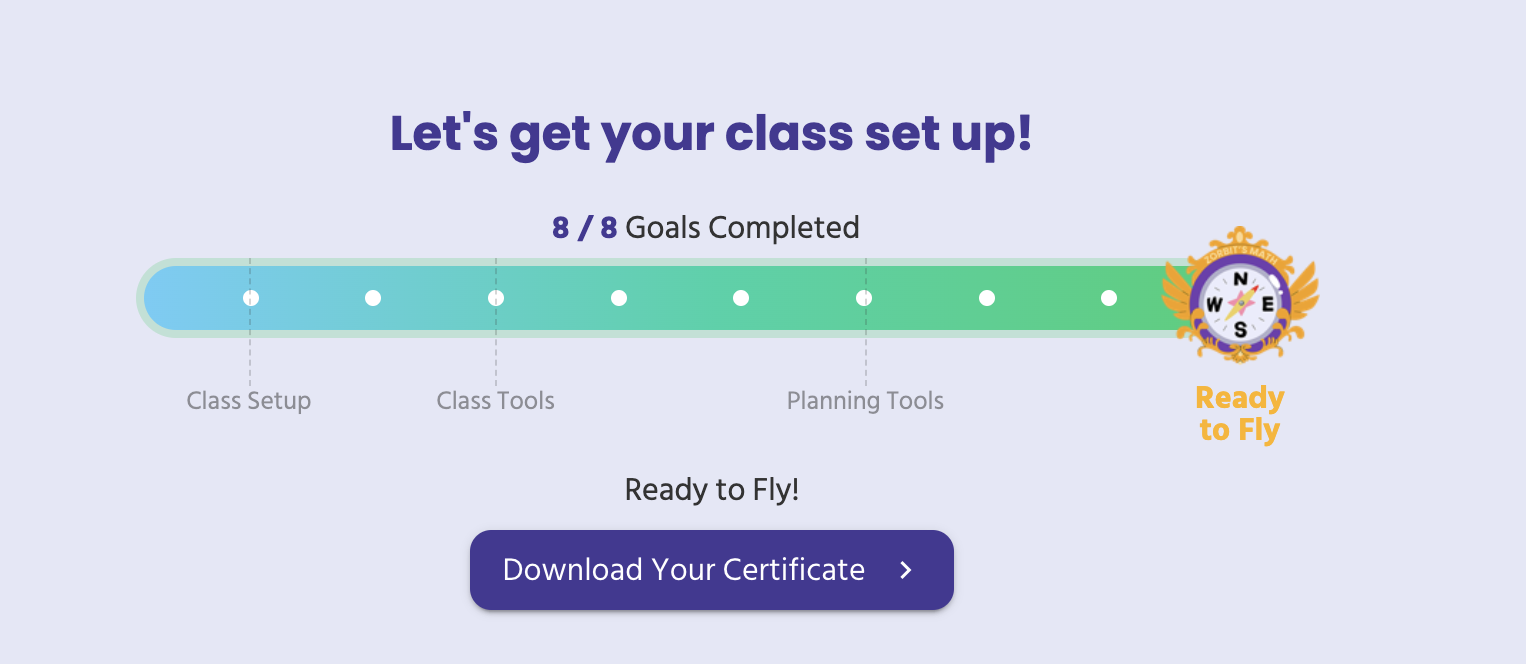 Teacher Dashboard Homepage