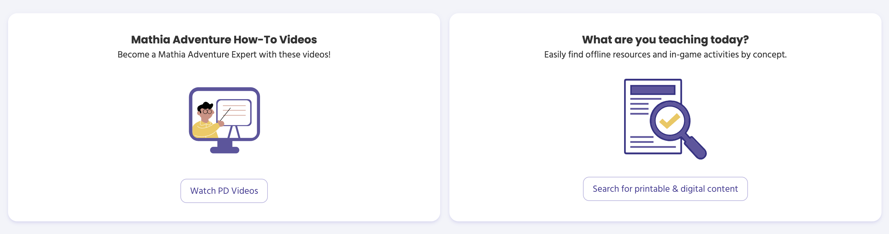 Teacher Dashboard Homepage