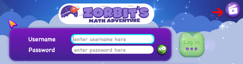 Students: How to Access and Play Zorbit's Math Adventure
